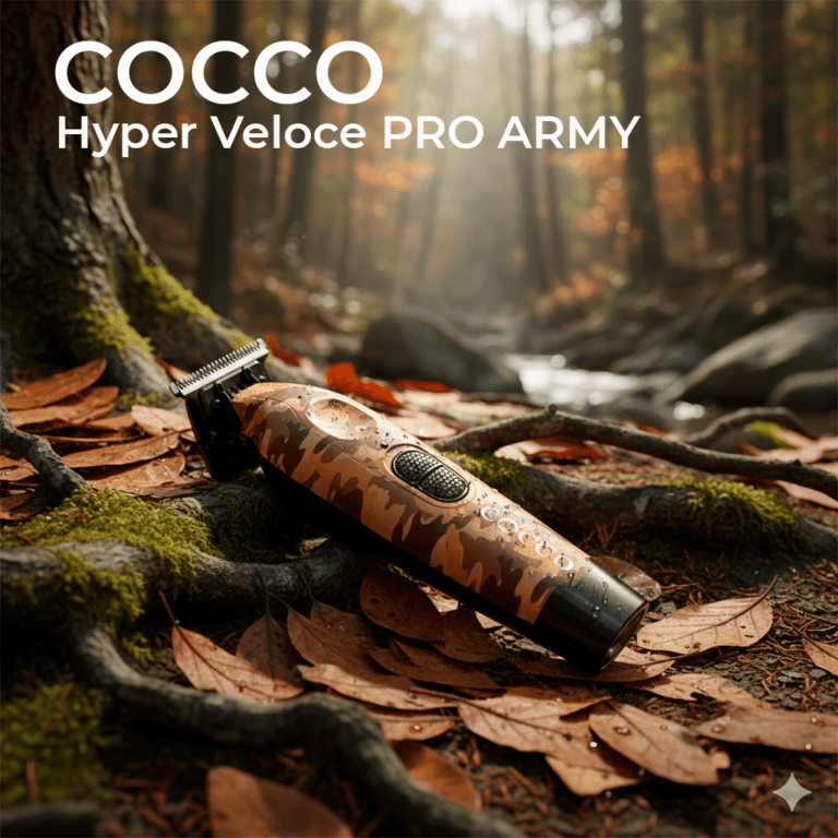 COCCO HYPER VELOCE PRO TRIMMER ARMY -【BARBERALIA】